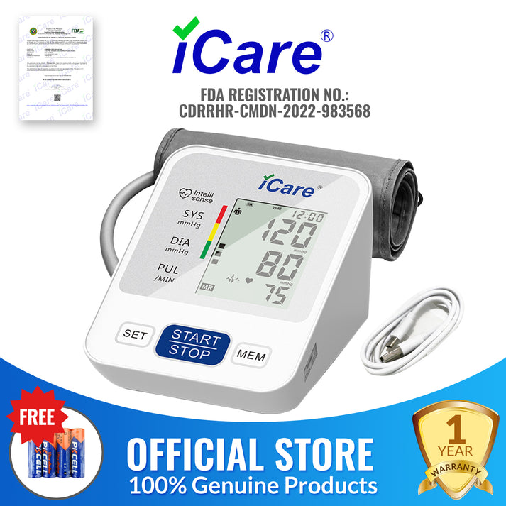 iCare® CK238 Automatic Digital Blood Pressure Monitor – iCare Philippines