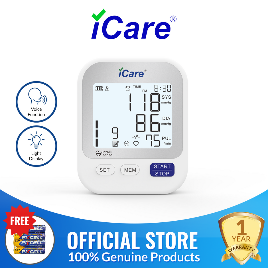 Upper Arm Blood Pressure Monitor – iCare Philippines