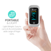 iCare® OX001 Fingertip Pulse Oximeter, (SpO2)Blood Oxygen Saturation M ...